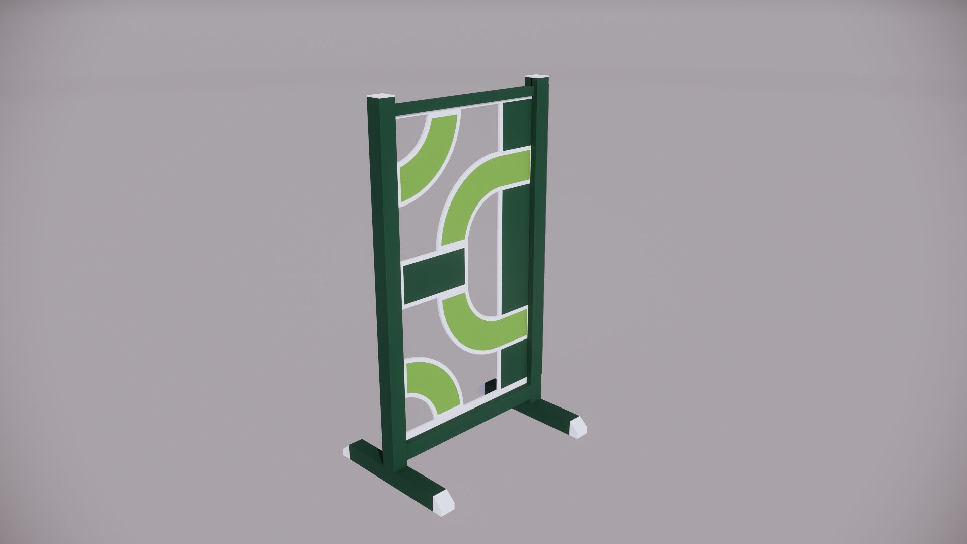 Competitie staander ALU/hout 100 x 175 cm - Top Jumps