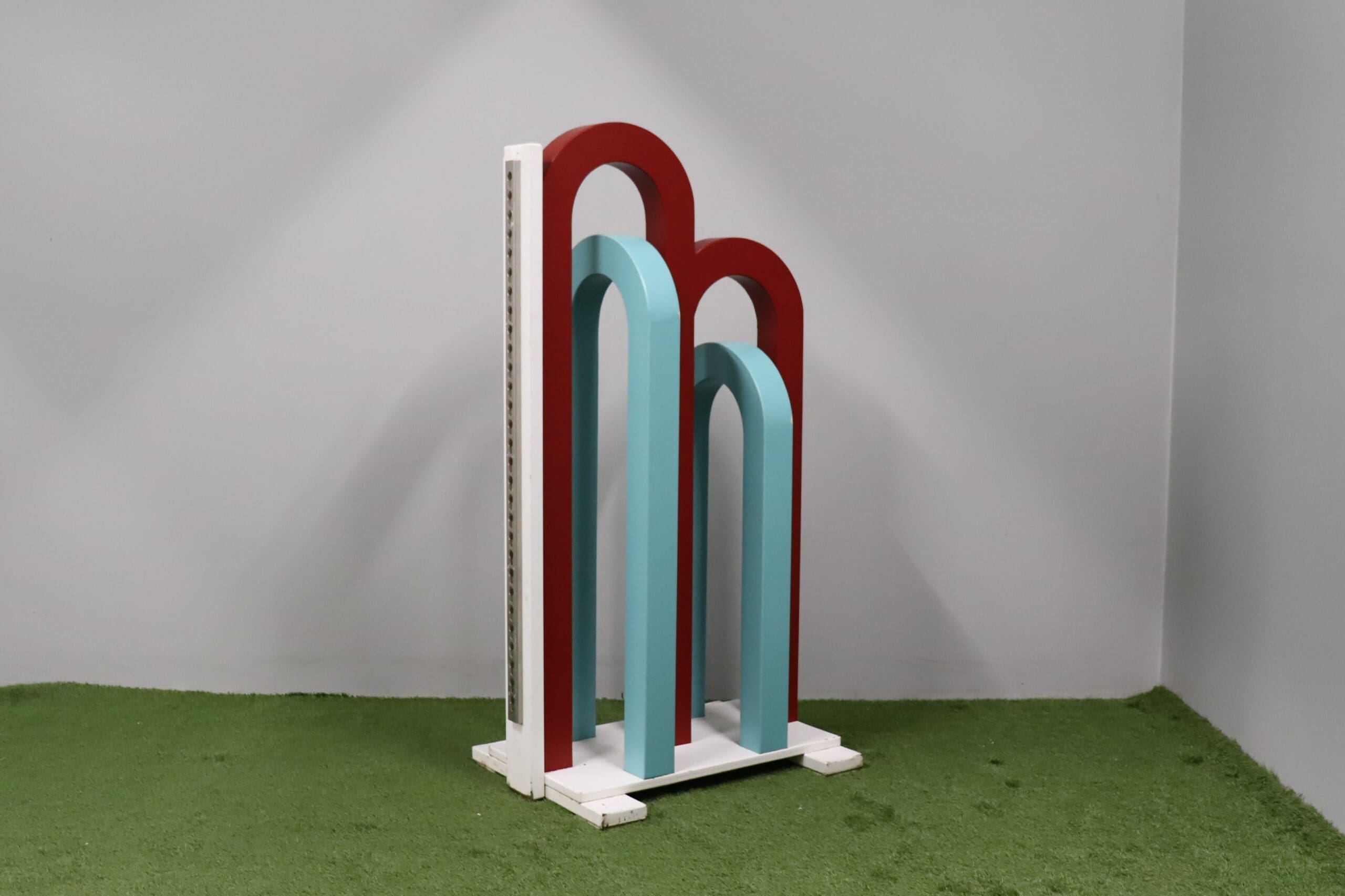 Competitie staander hout 95 x 180 cm (tweedehands) - Top Jumps